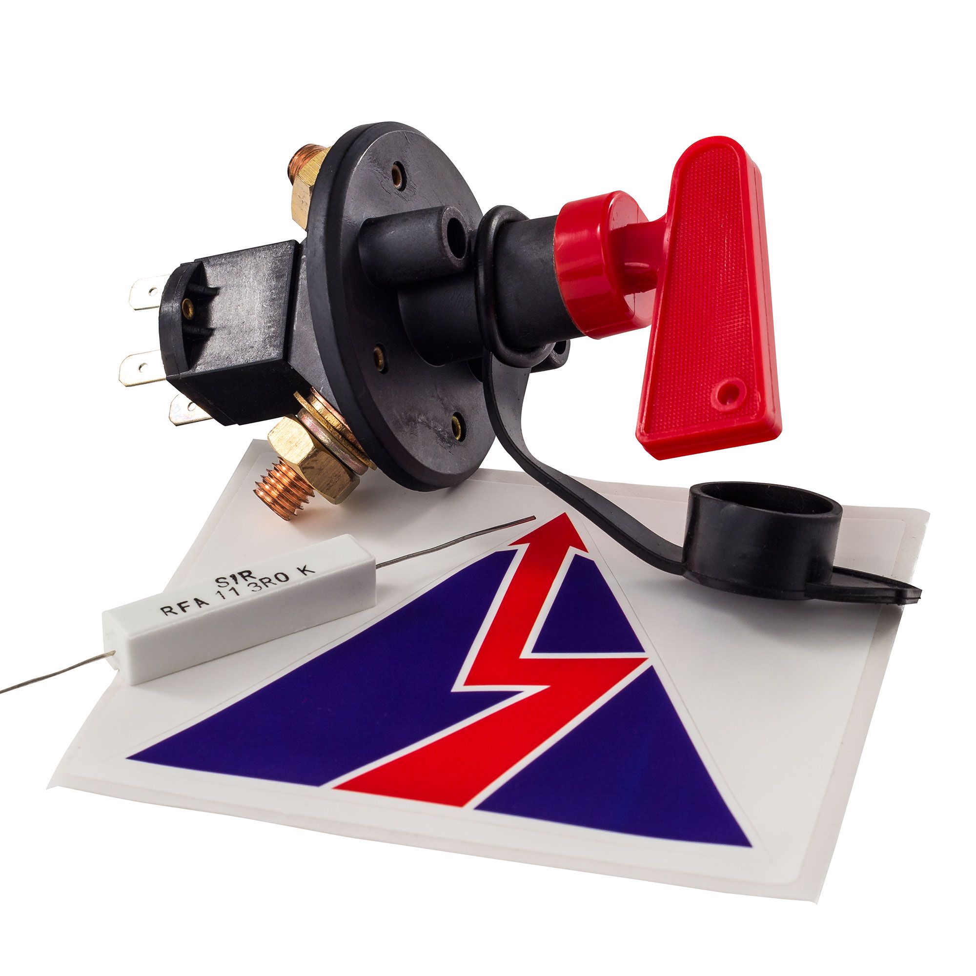 Motorcycle Battery Disconnect Switch 12V Battery Disconnect Rotary ...