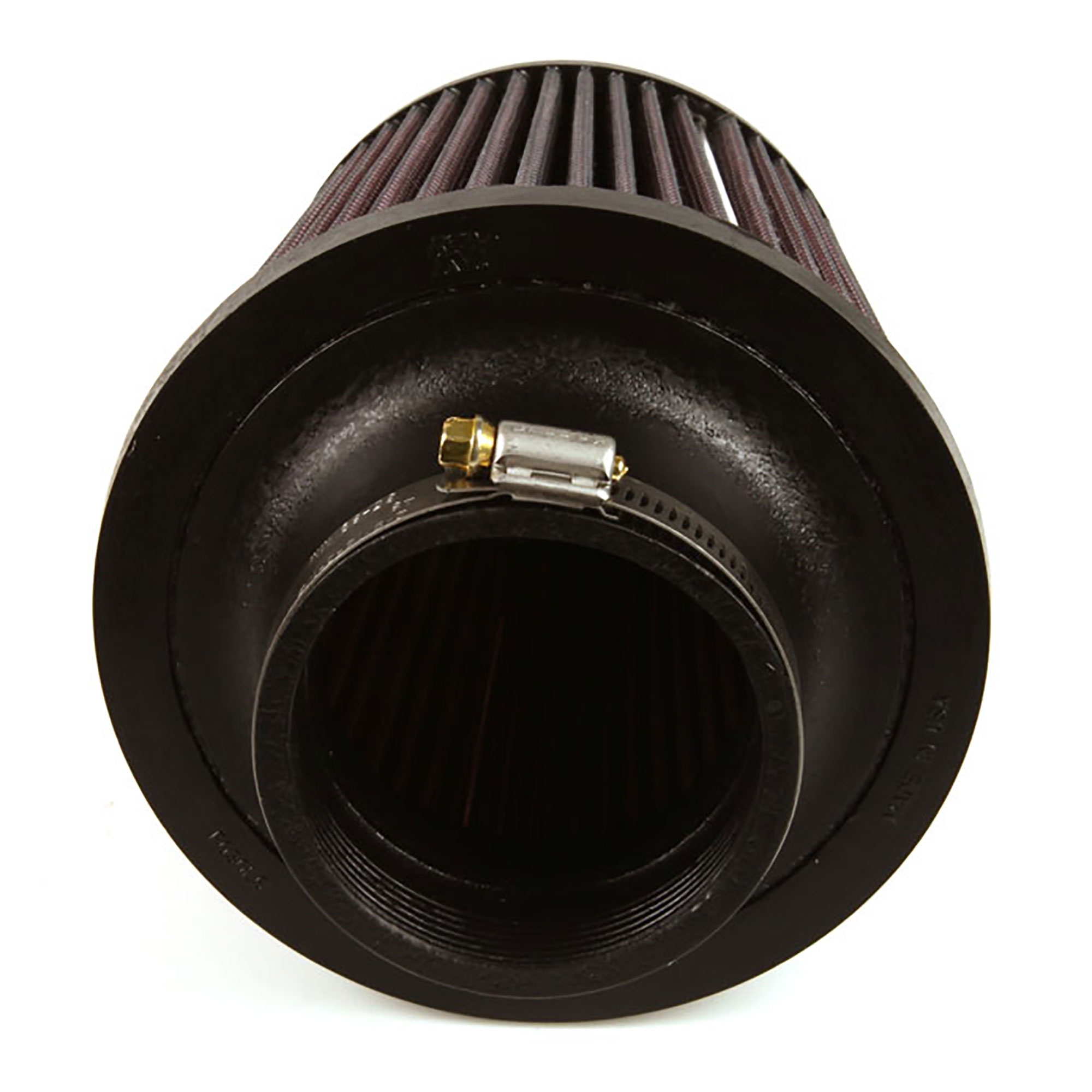 K&N Universal Round Tapered Air Filter 76mm Neck ID Rubber End Cap RE ...