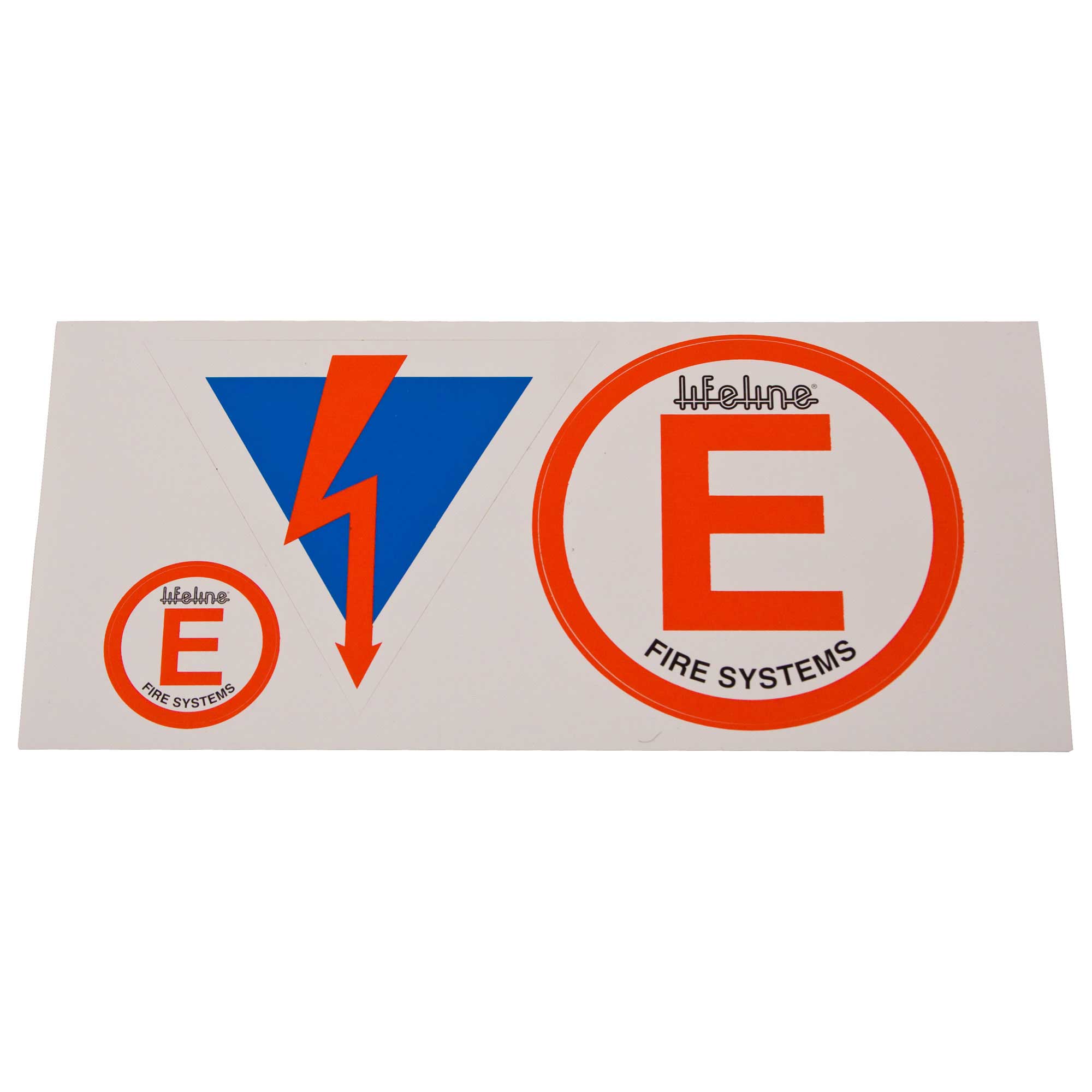 Lifeline Racing/Rally/Motorsport Decal Pack - Fire Extinguisher Safety ...