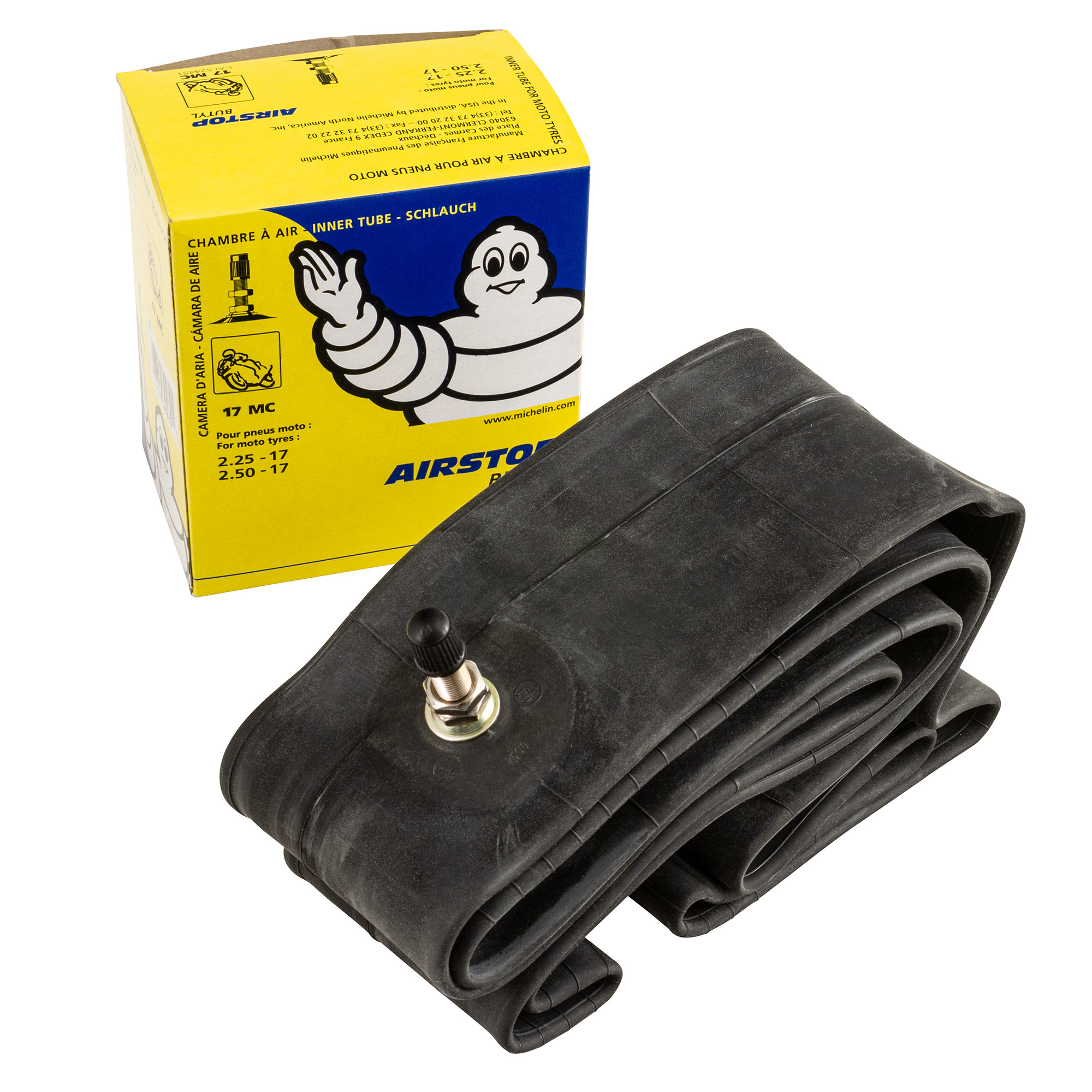 Michelin Butyl Airstop Inner Tube 17" 17 X 2.25 2.50 Honda Cub Heavy ...