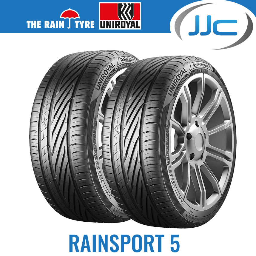 2 x Uniroyal RainSport 5 245/45/18 100Y XL Performance Wet Weather Road Tyres | eBay